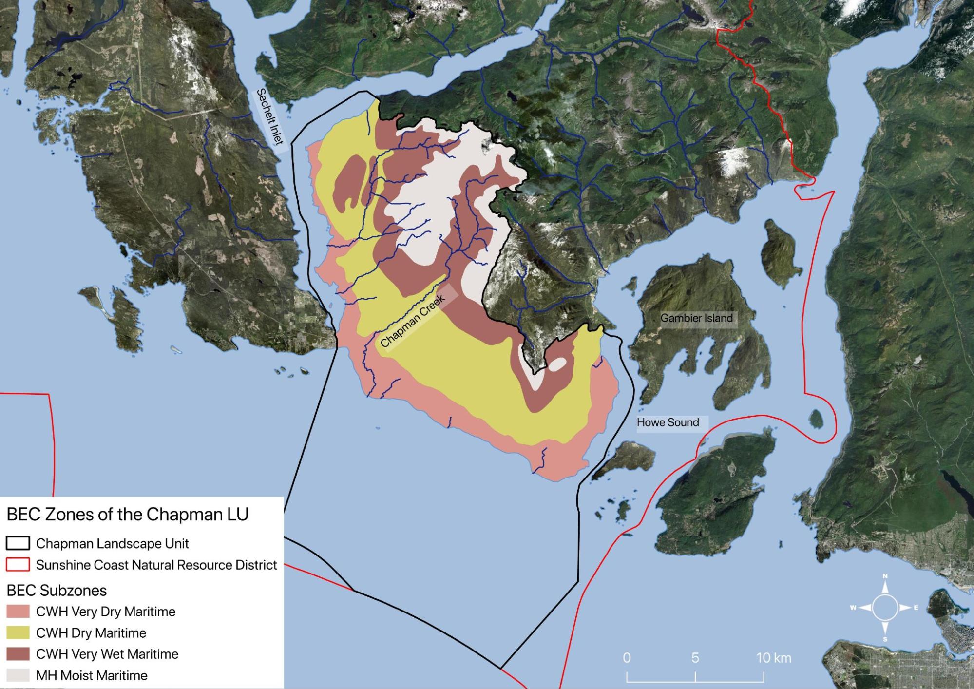 11. Chapman Landscape Unit BEC Subzones – Sunshine Coast Conservation ...